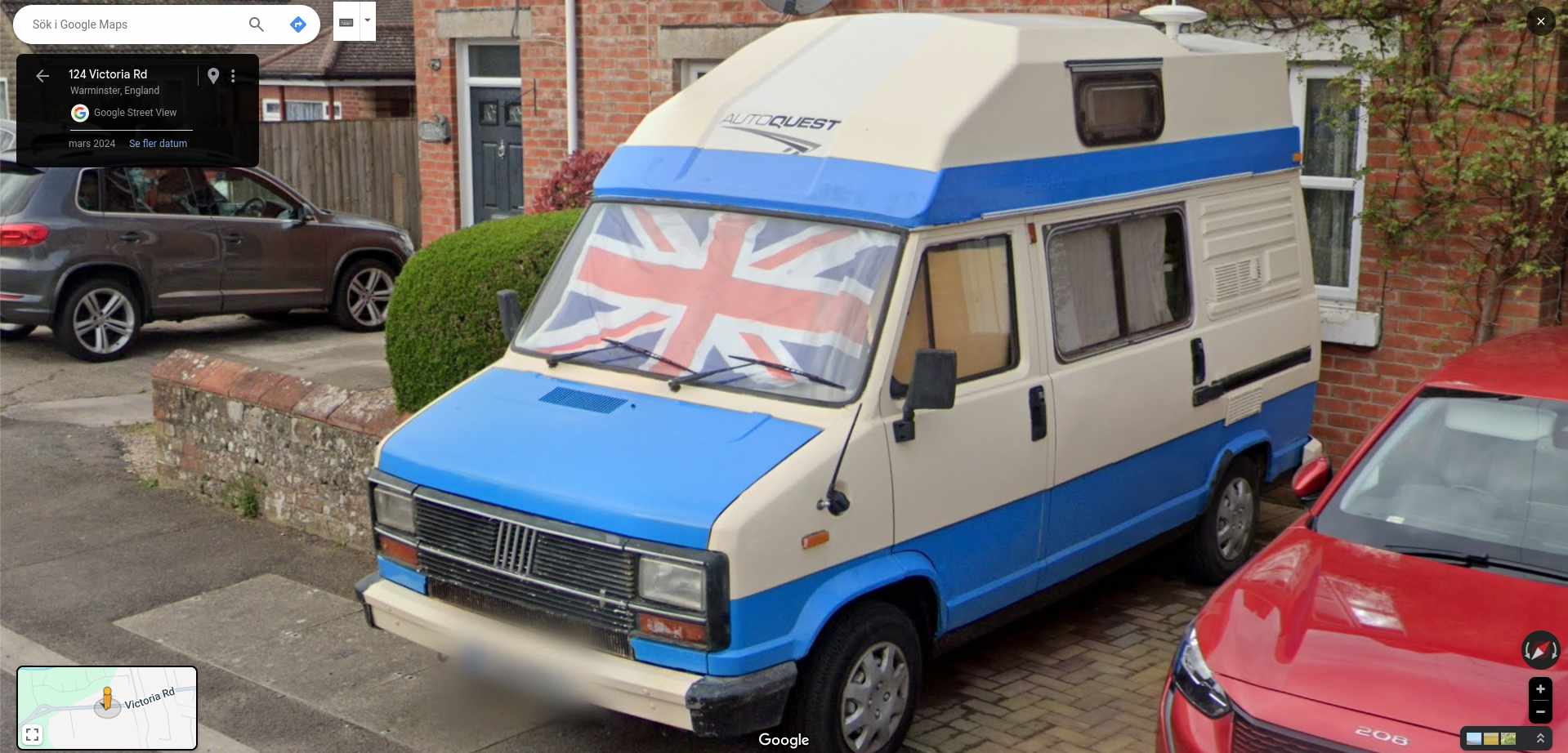 Proud to be a British themed van - STREETVIEWFUN