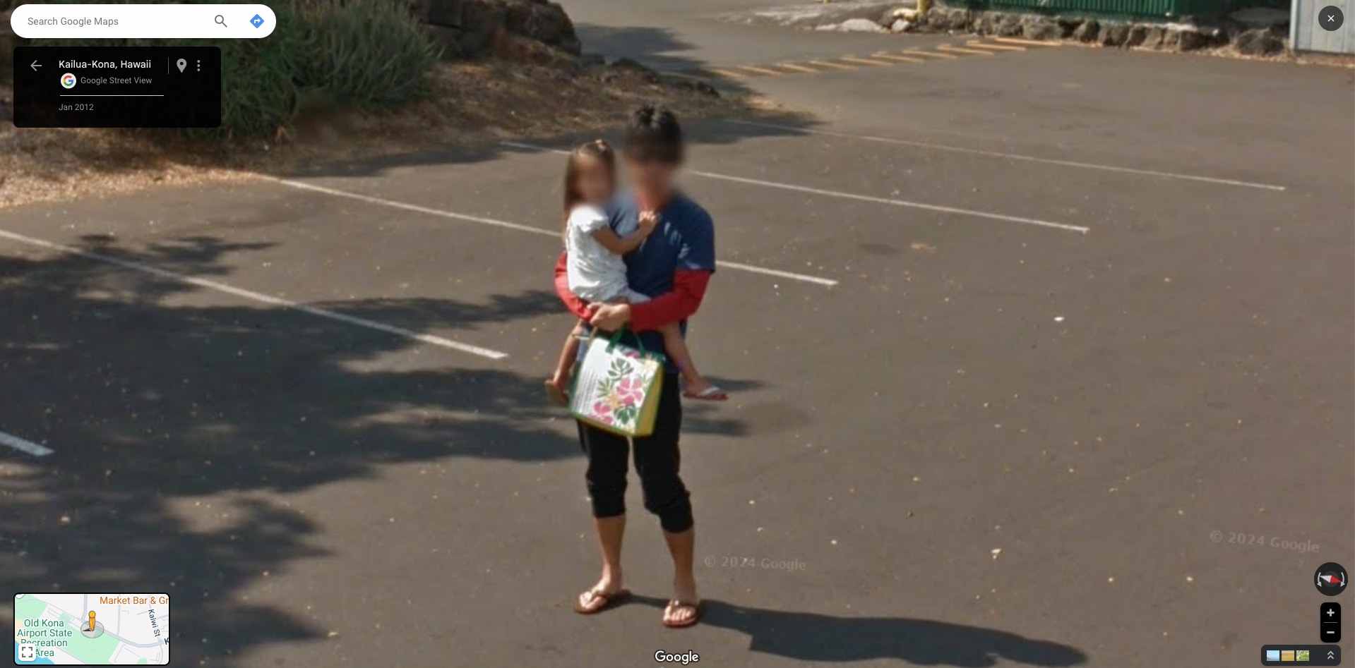 "Look mom, it's the Google Maps car!" - STREETVIEWFUN