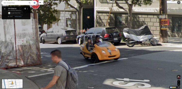 Race car! Again... - STREETVIEWFUN