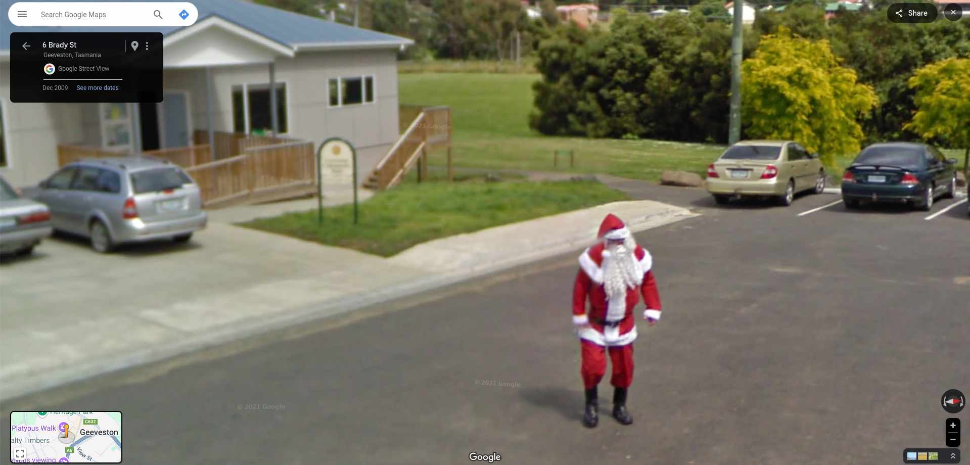 HO HO HO – Good to see you, Google! – Streetviewfun Christmas special #3 – StreetViewFun