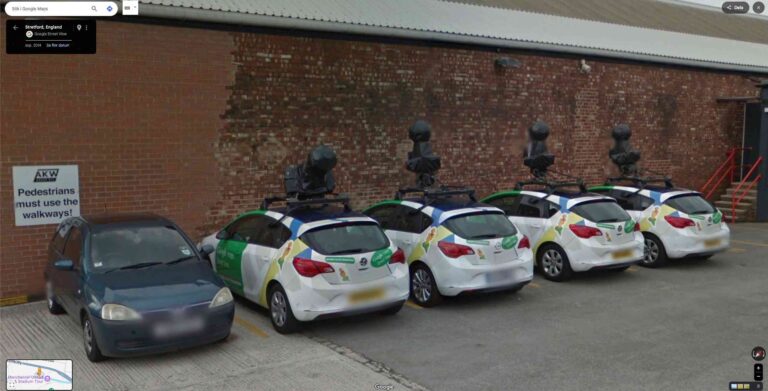 Google cars meet up - STREETVIEWFUN