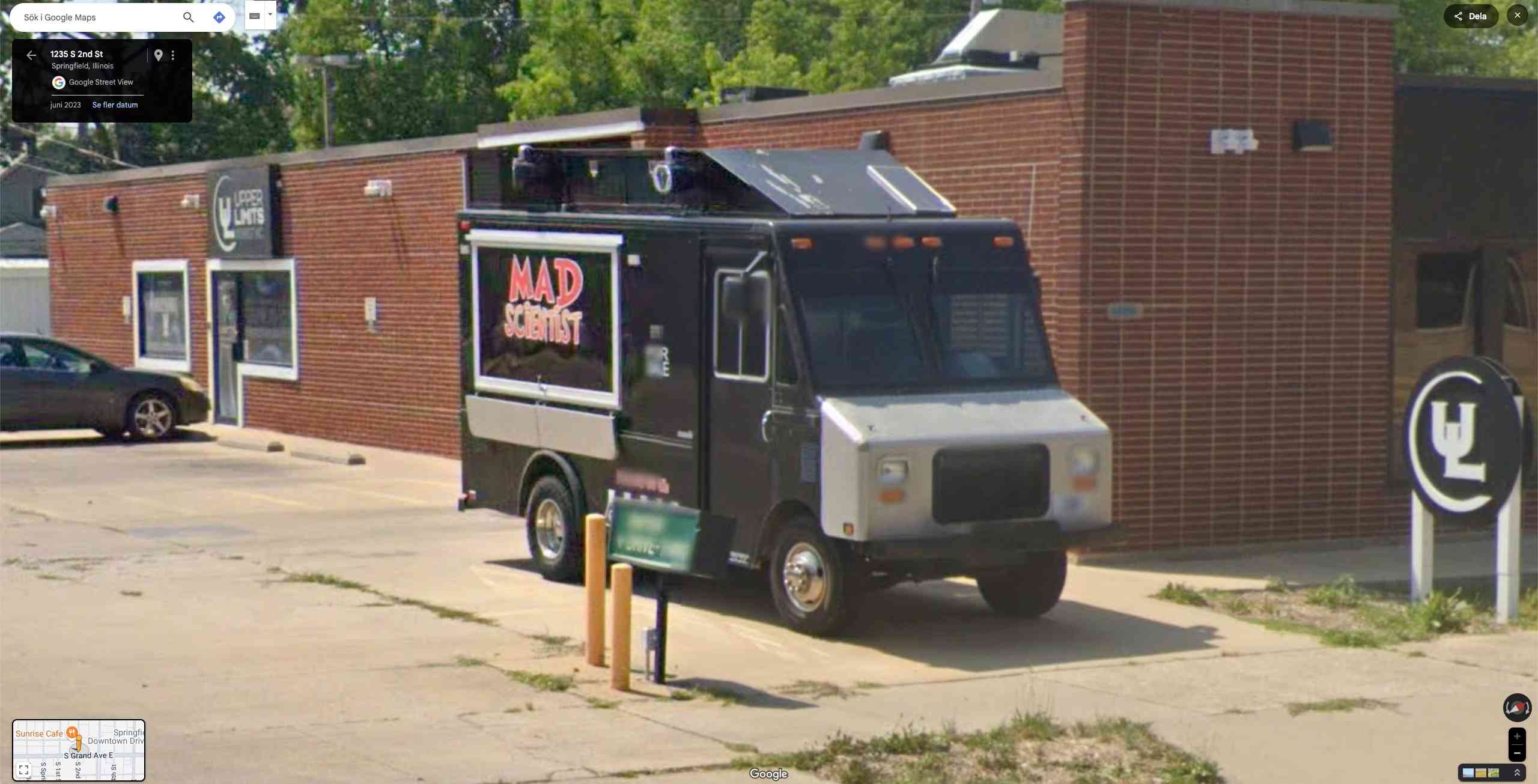 The van that makes you mad - STREETVIEWFUN