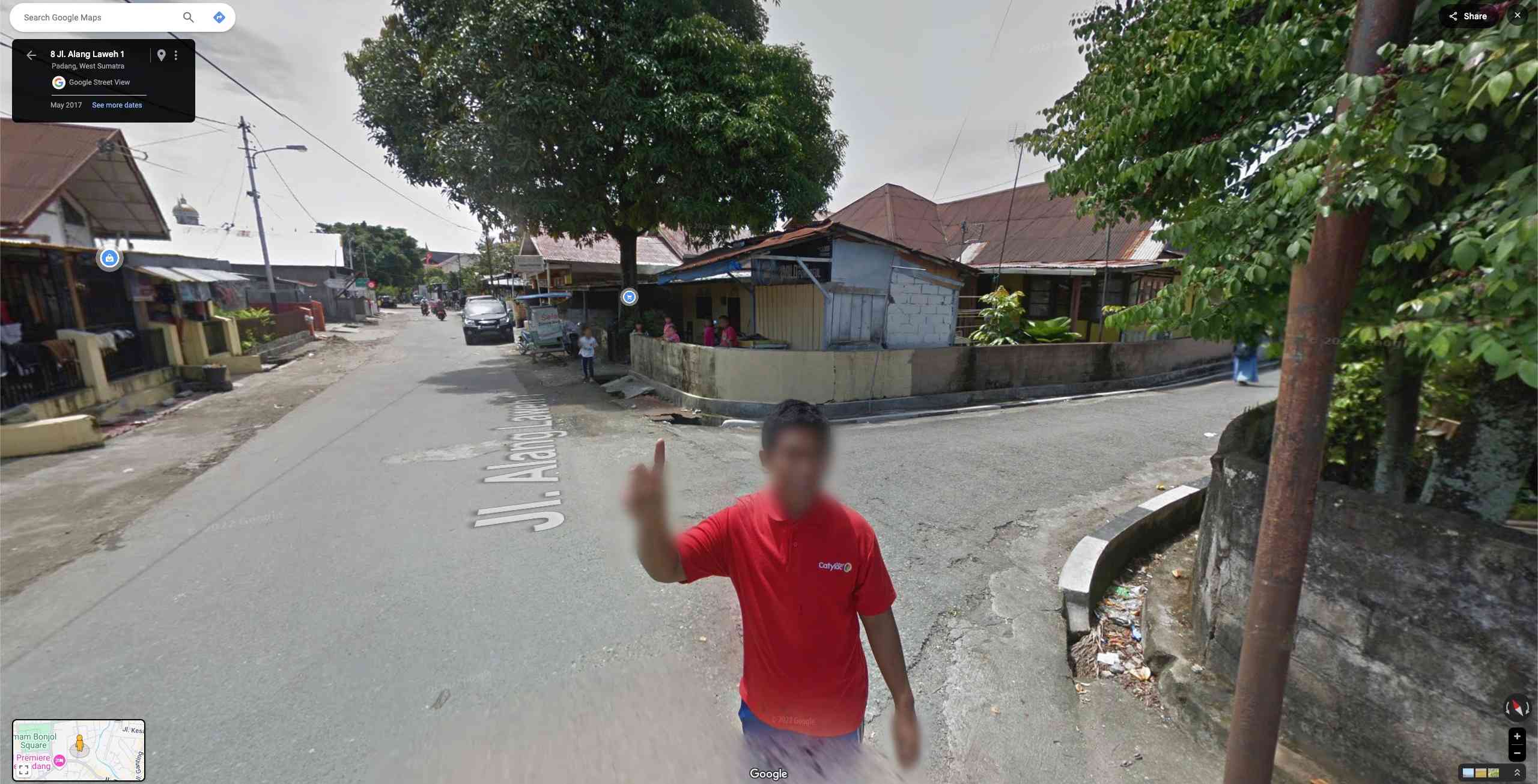 A message to Google - STREETVIEWFUN