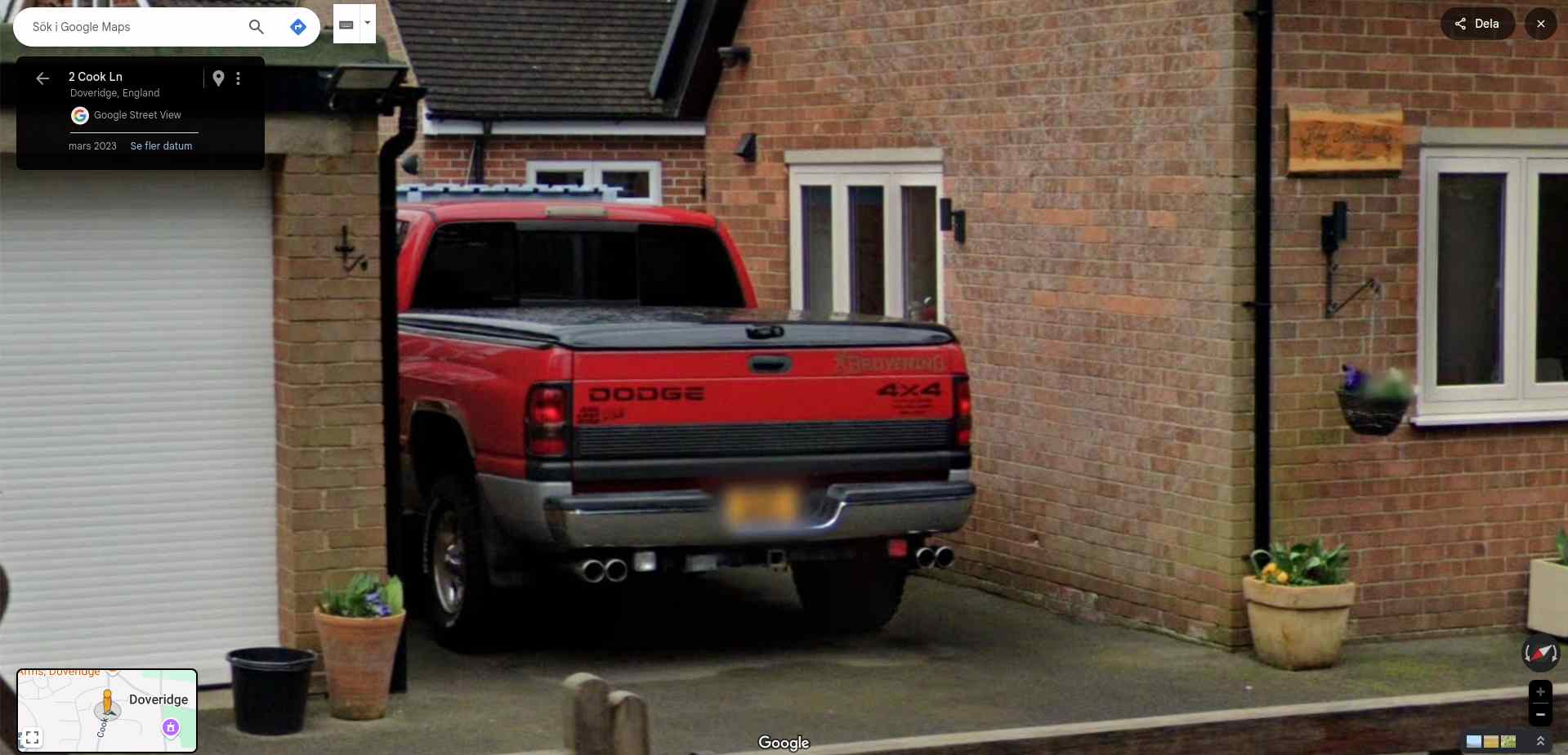 This person has got a nice truck - STREETVIEWFUN