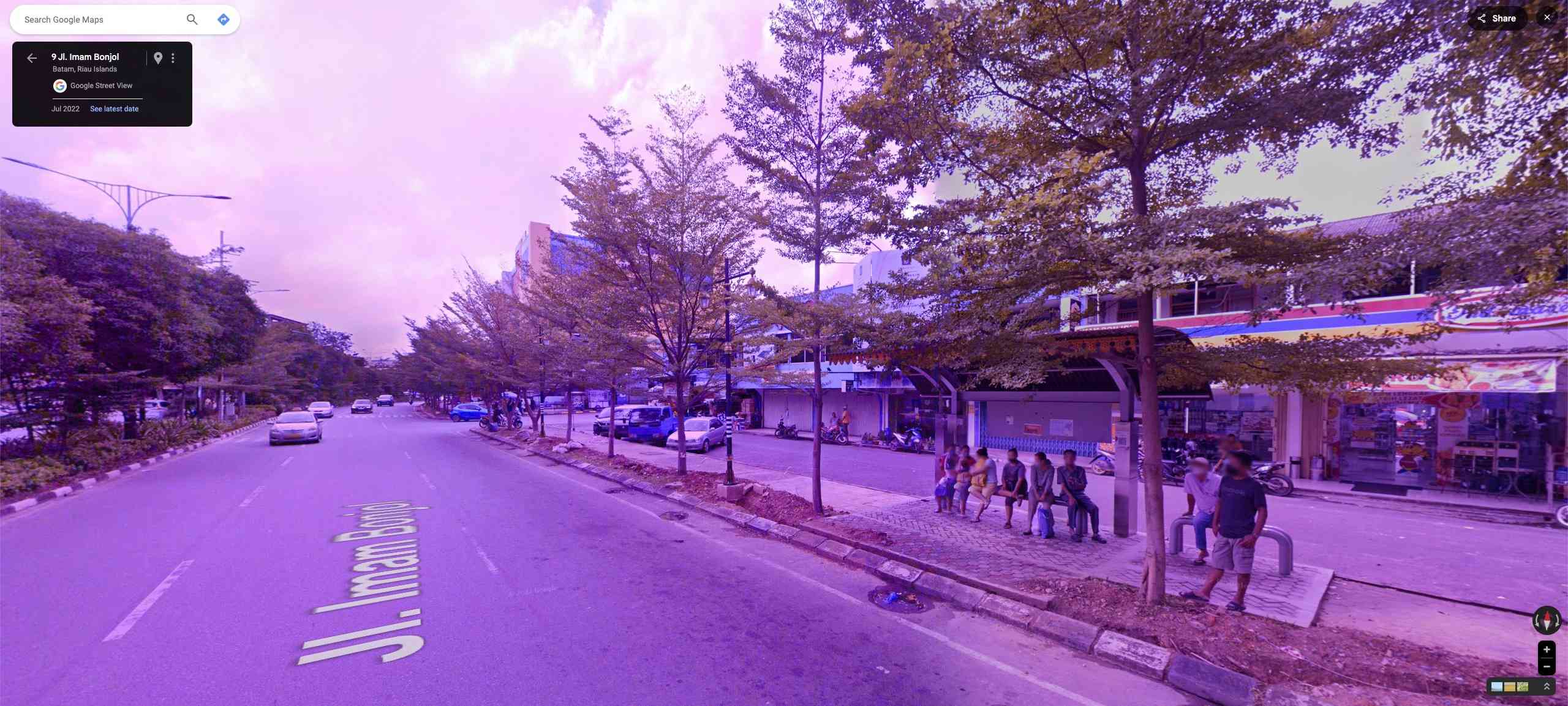 That’s purple rain 🌧️ - STREETVIEWFUN