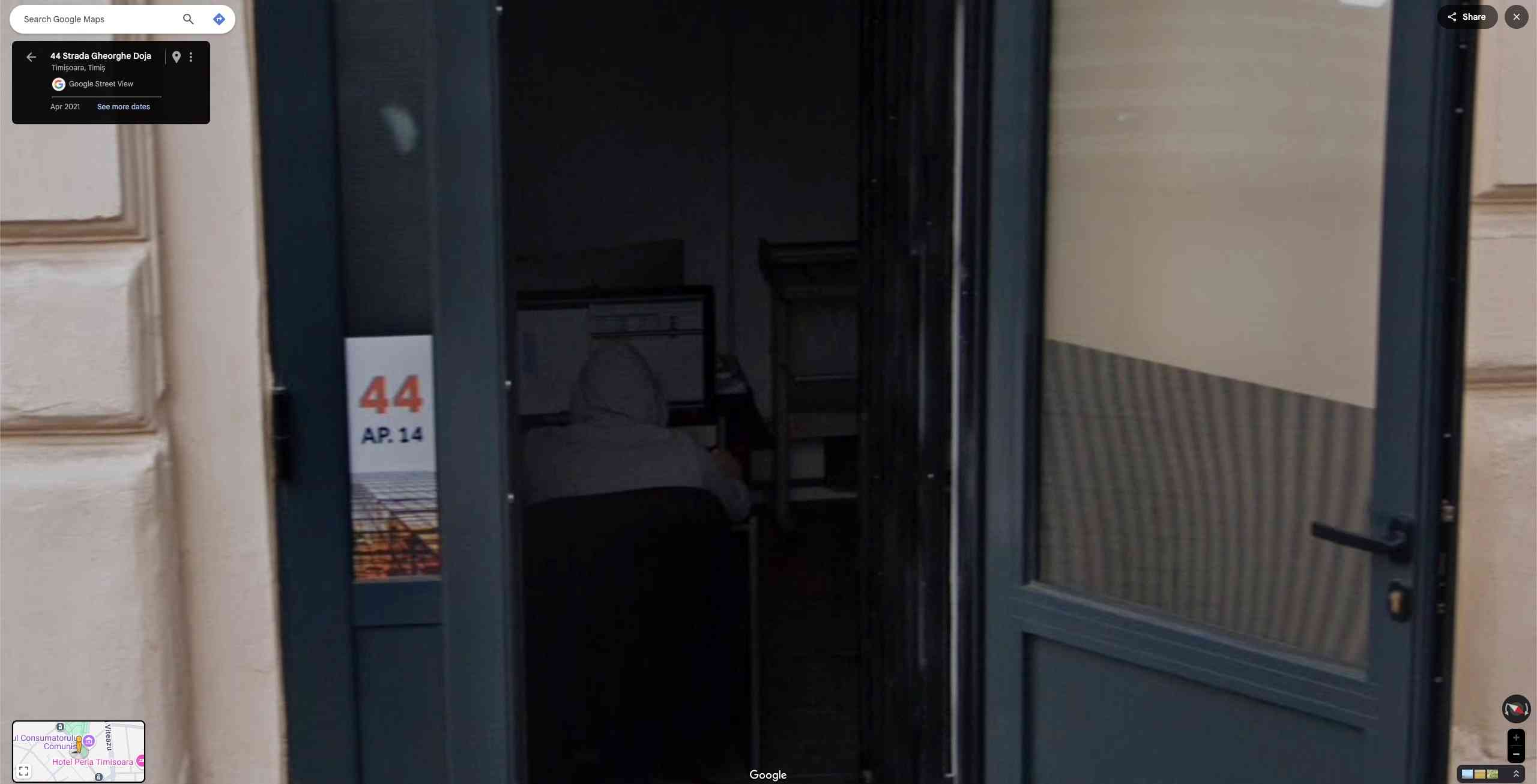 Hacker at work? - STREETVIEWFUN