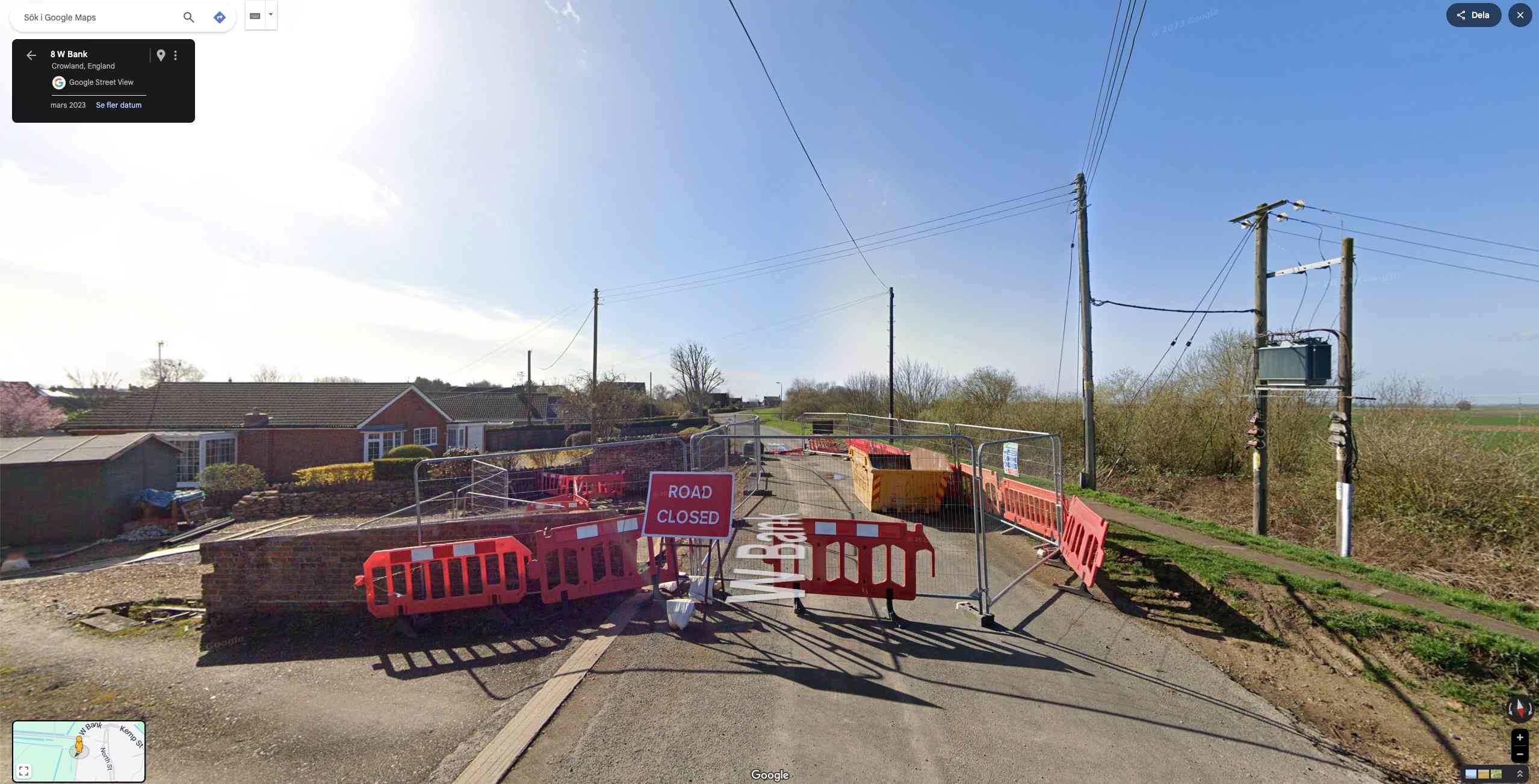 Well this is just great... - STREETVIEWFUN