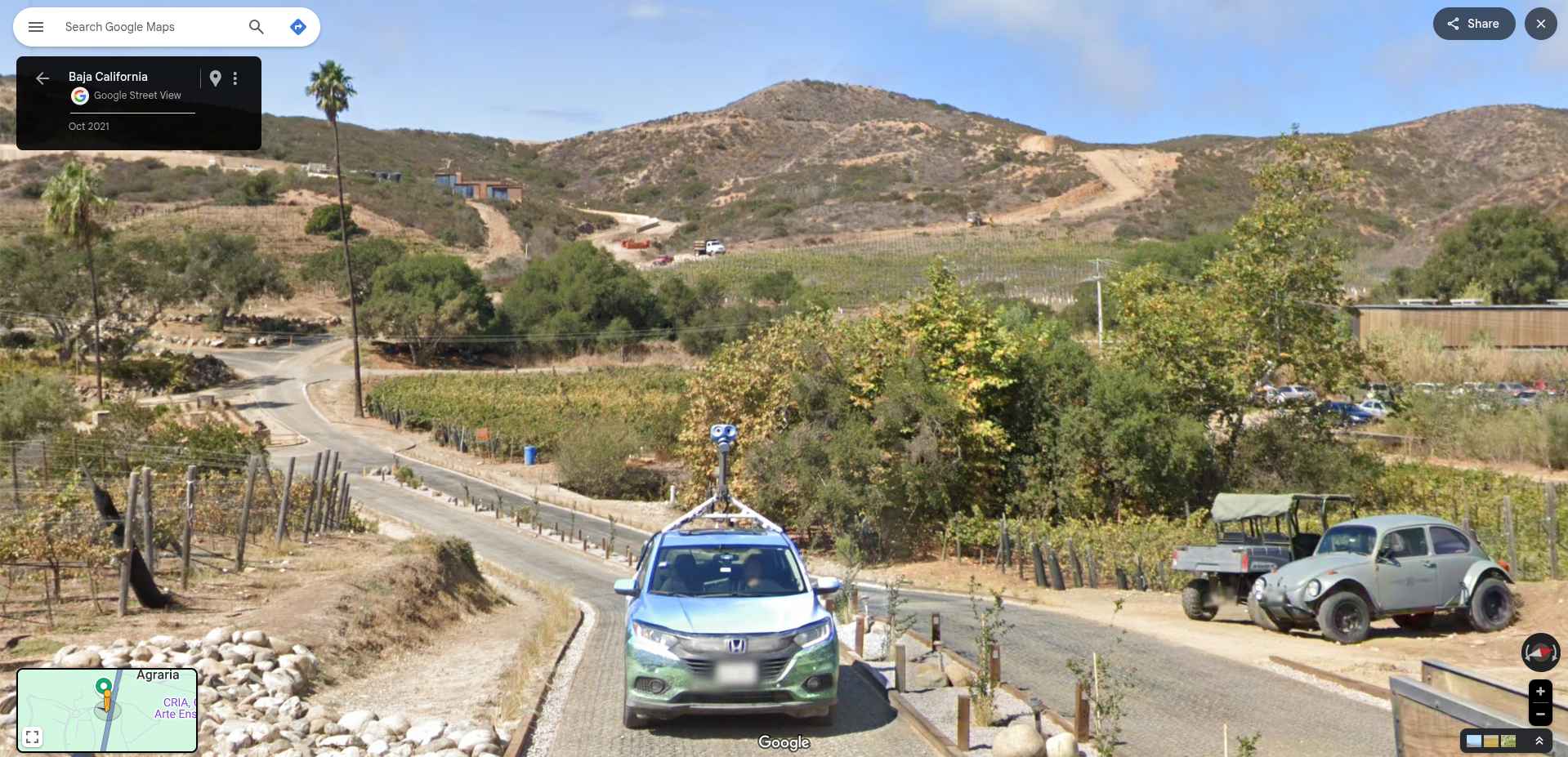 Another Street View car in California - STREETVIEWFUN