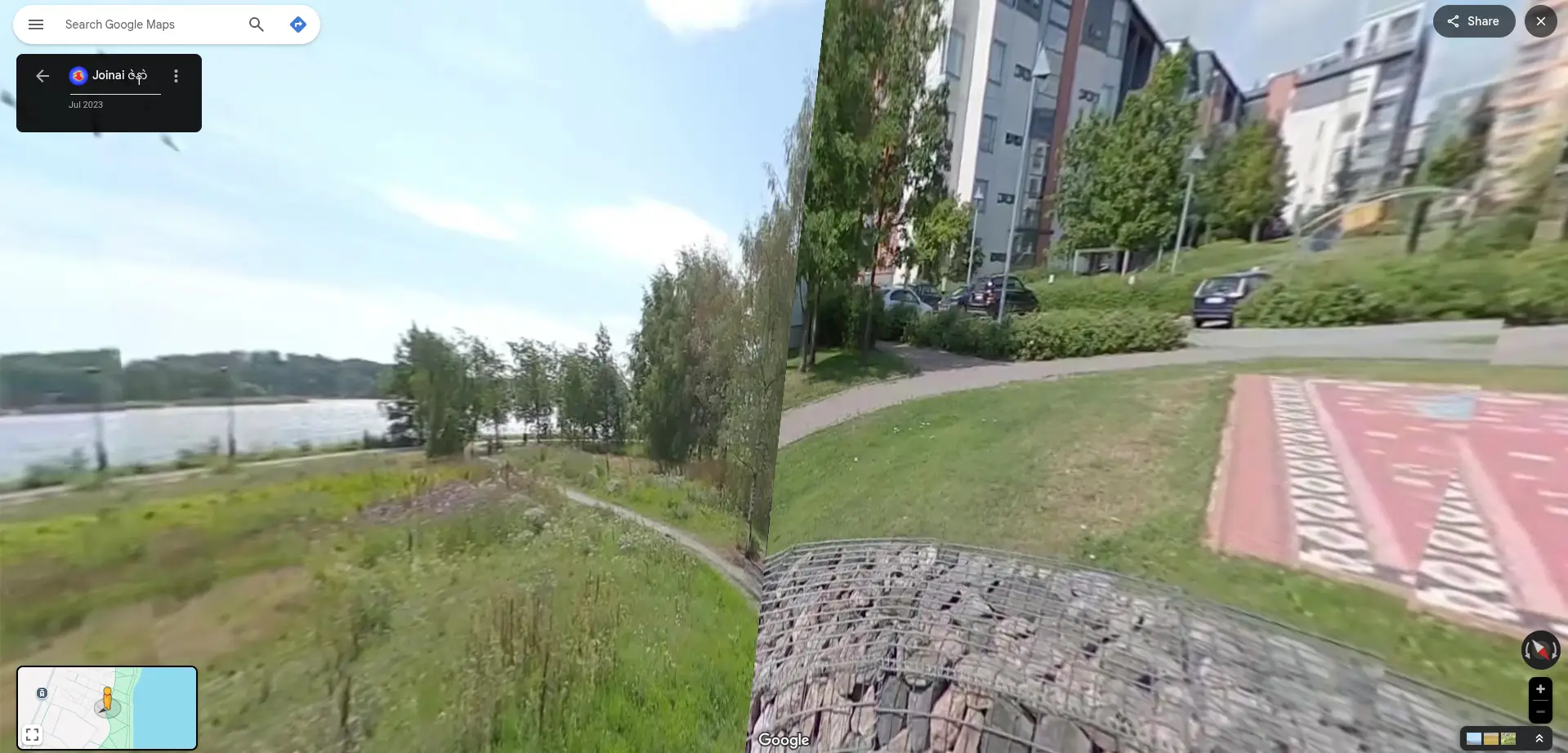 Broken Photosphere - STREETVIEWFUN