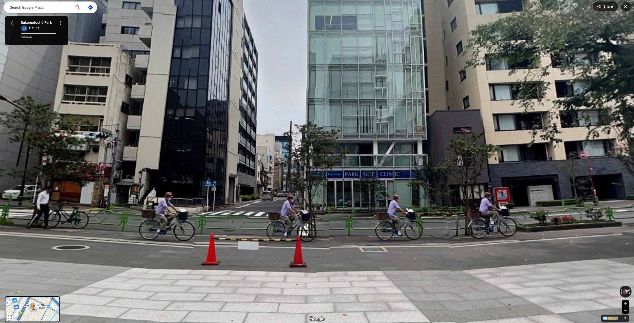 Bicycles are popular - STREETVIEWFUN