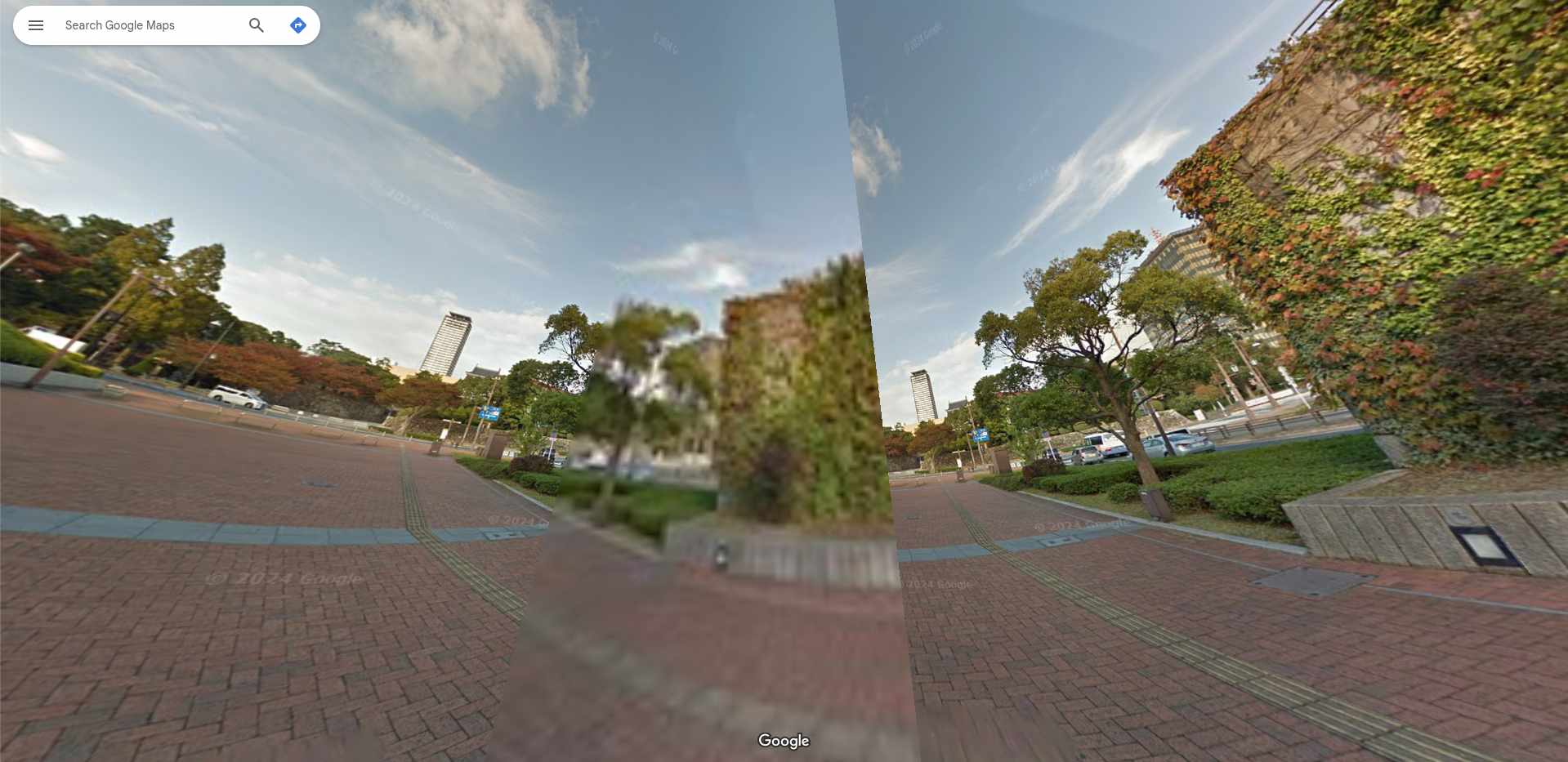 Strange cam error occurs in Japan - STREETVIEWFUN