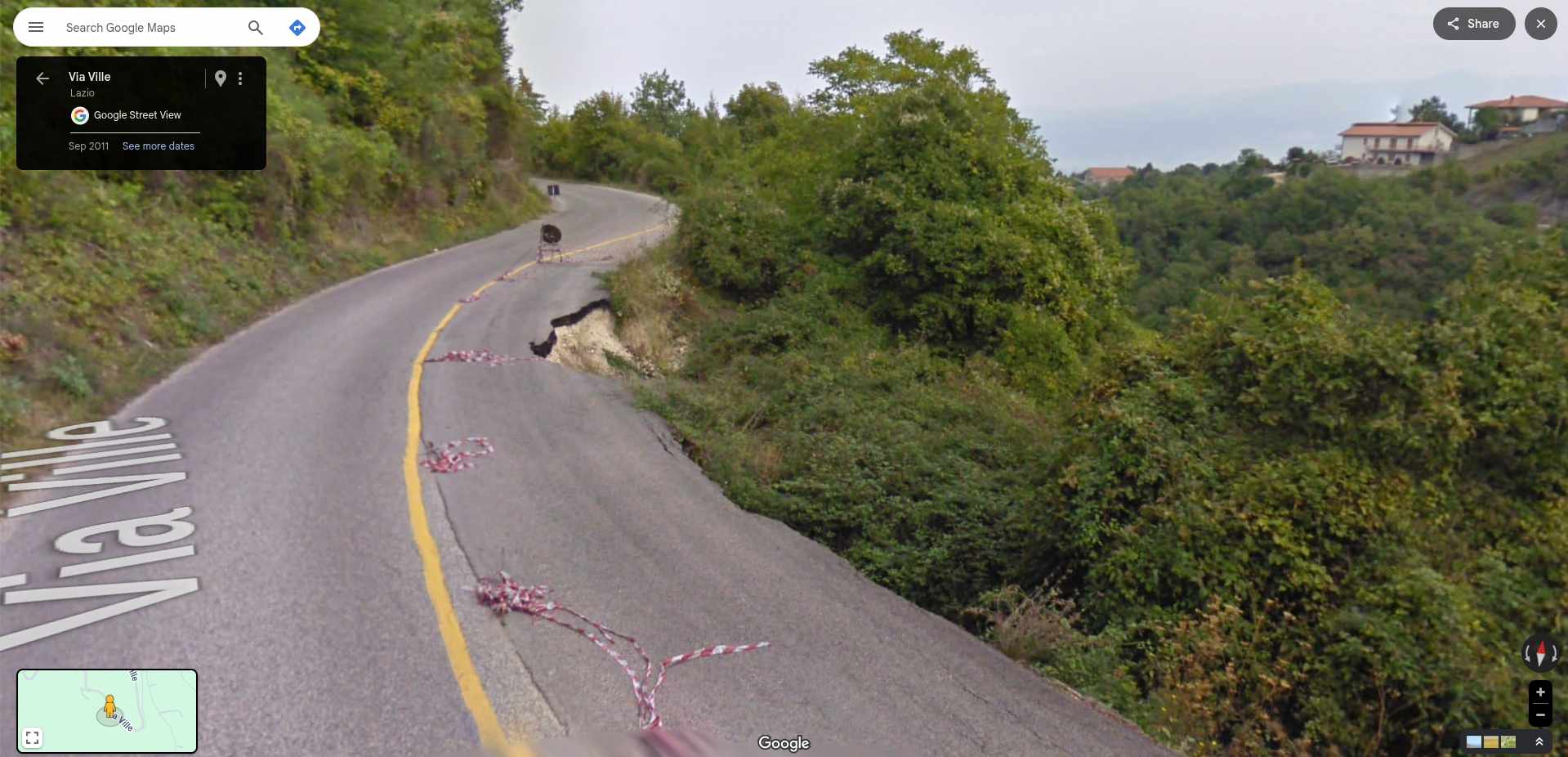 What the... happened here? - STREETVIEWFUN