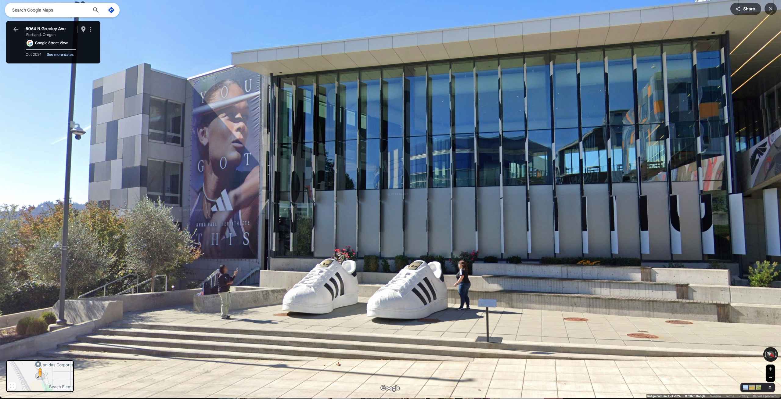 Big shoes - STREETVIEWFUN