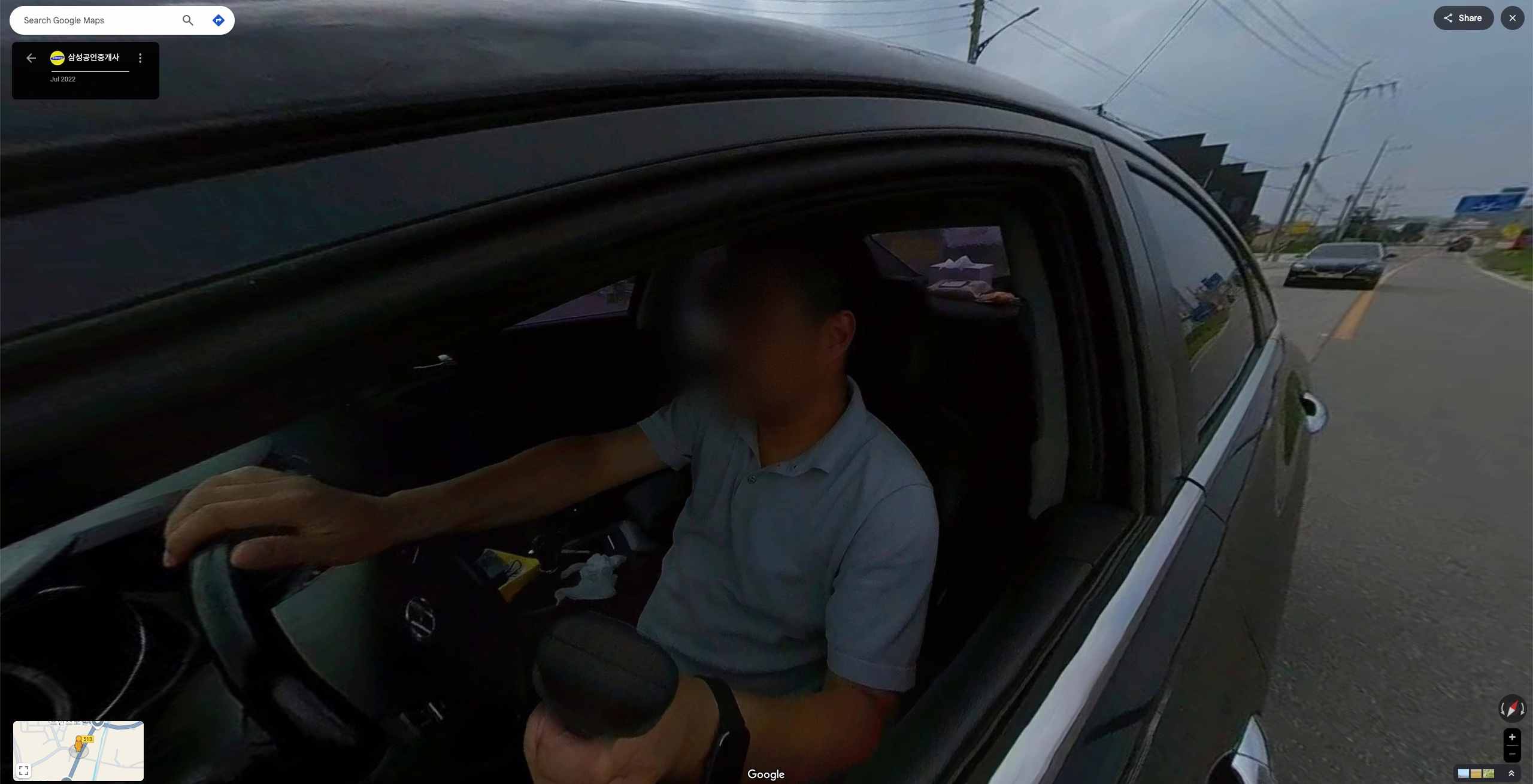 The camera is probably too low - STREETVIEWFUN