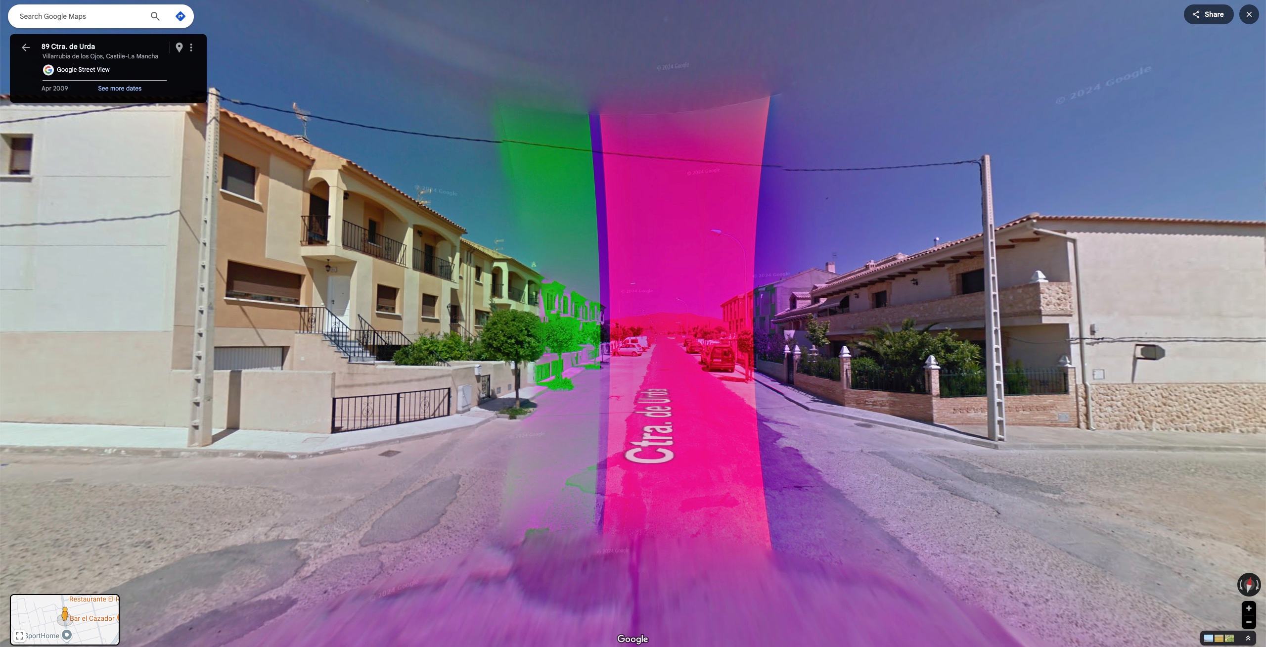 Glitchy camera :3 - STREETVIEWFUN