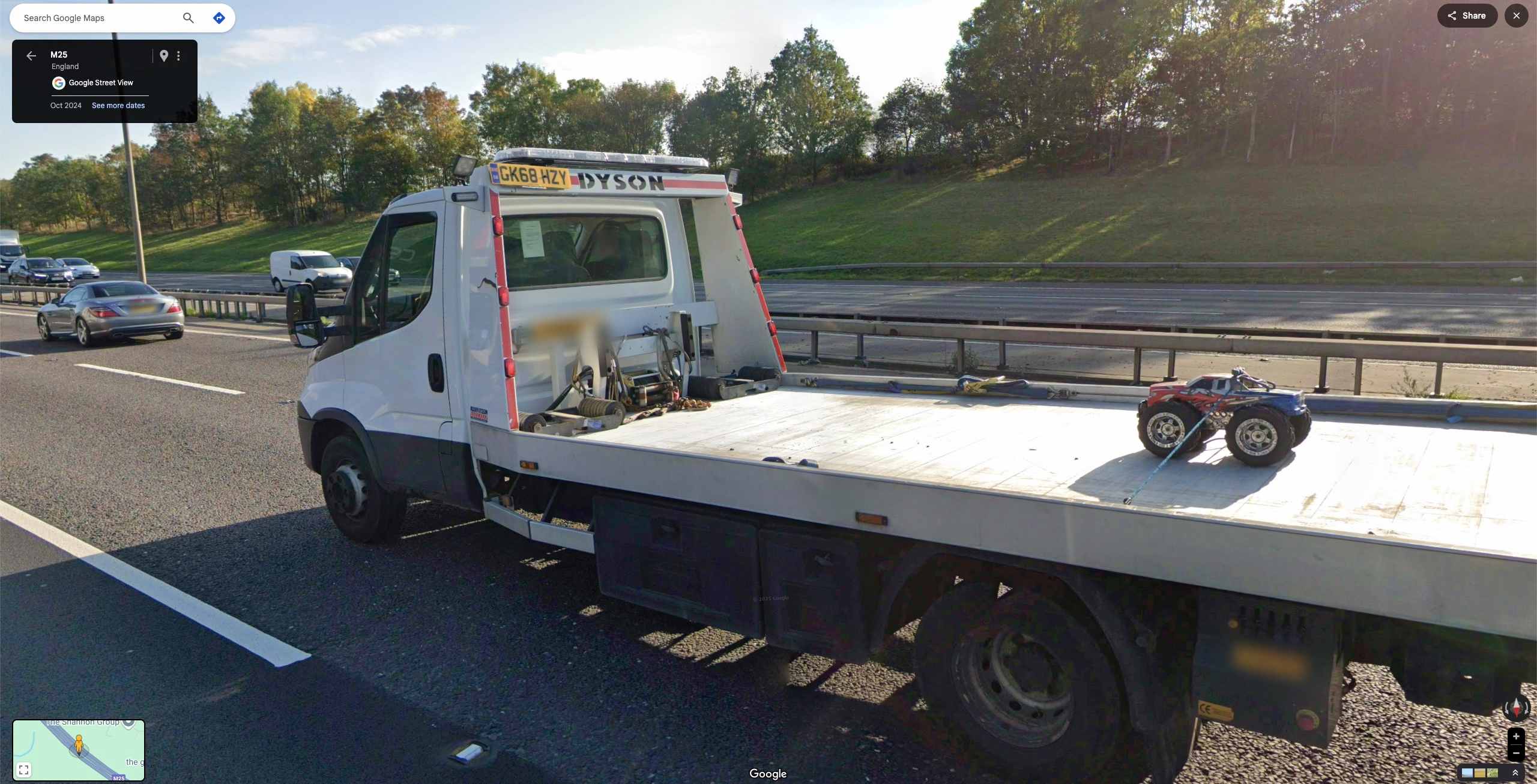 Just this vehicle to be towed? - STREETVIEWFUN