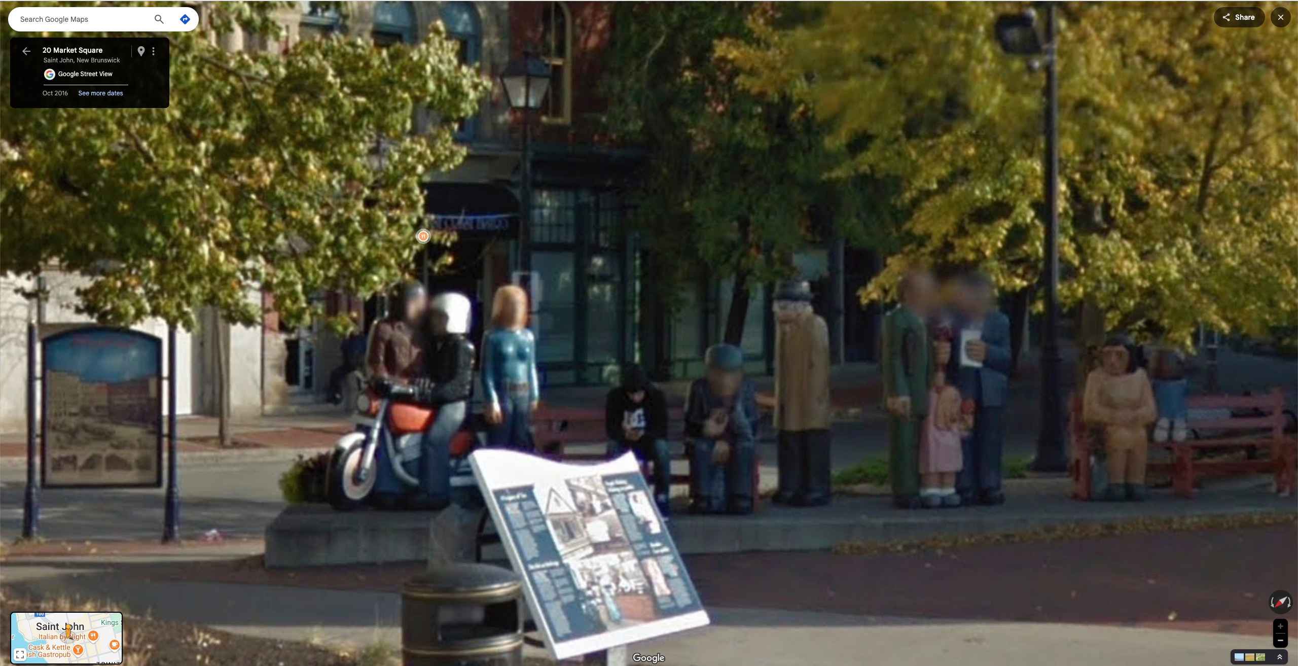The waiting people - STREETVIEWFUN