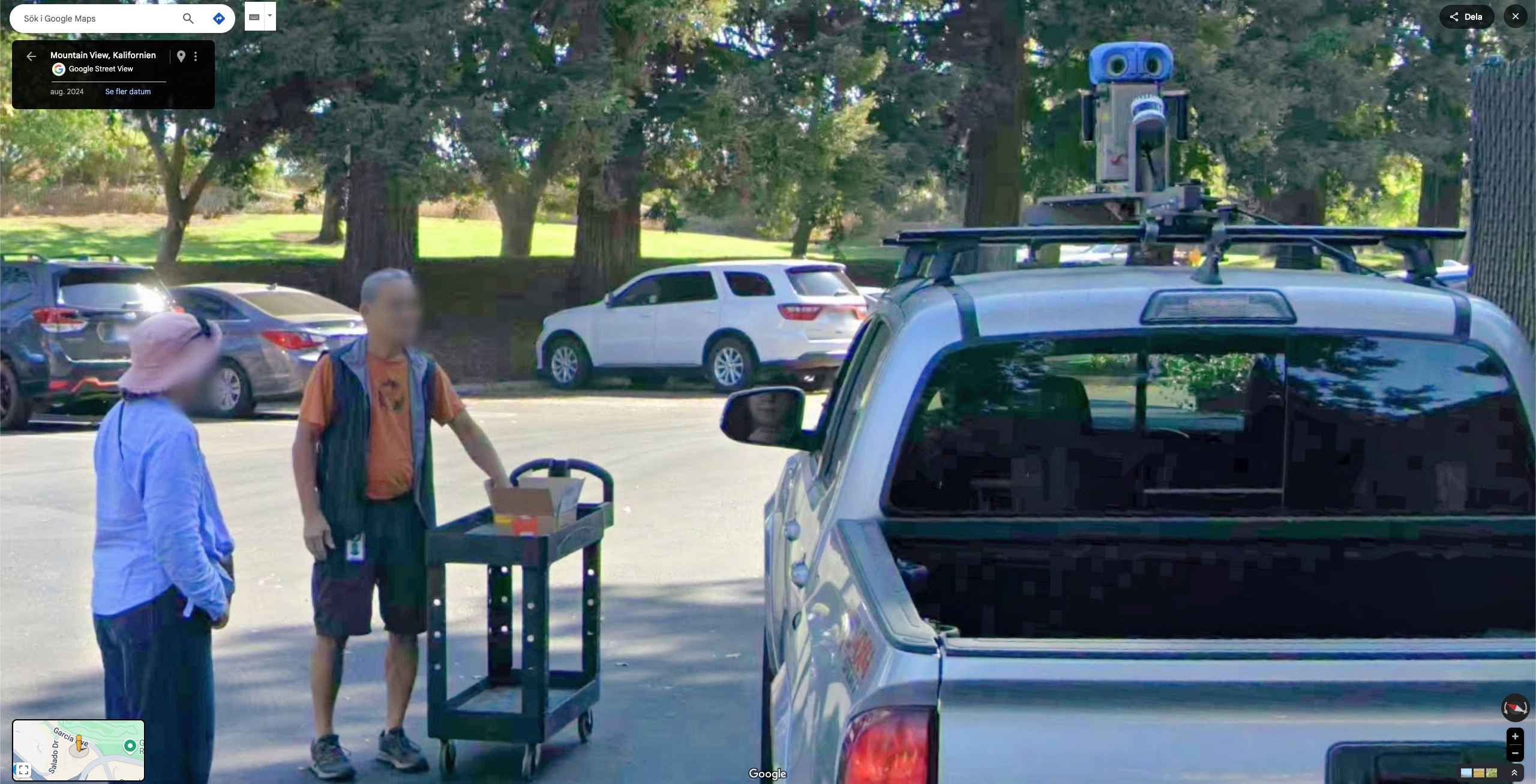 New Google Street View camera on pickup truck in the USA? - STREETVIEWFUN