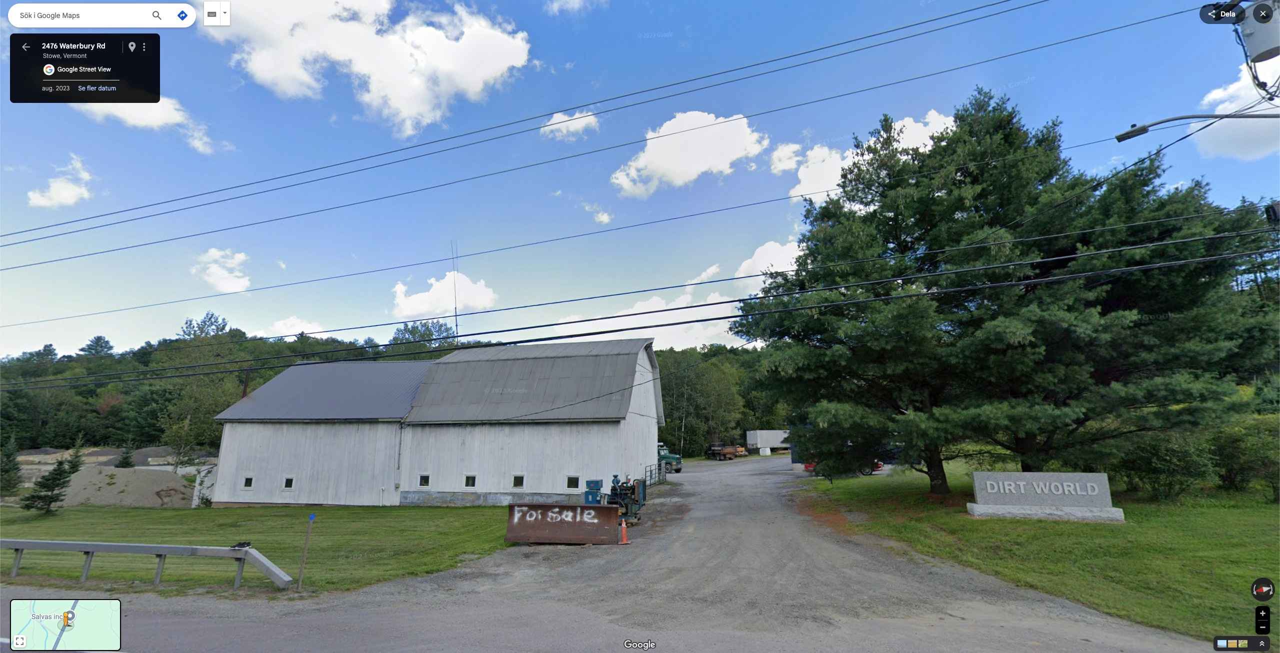Come on kids, we're going to Dirt World! - STREETVIEWFUN