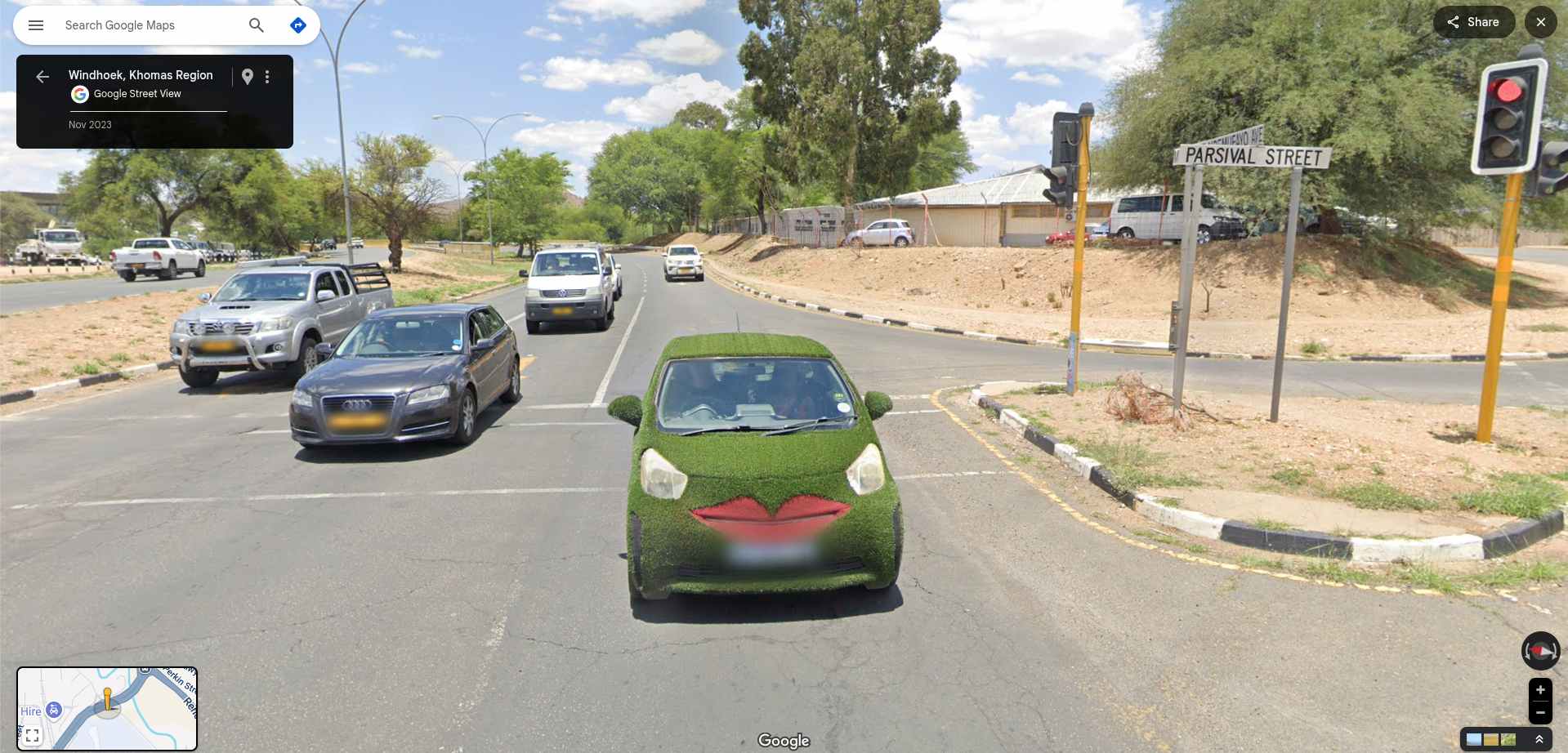 Excuse me... I created this car! - STREETVIEWFUN