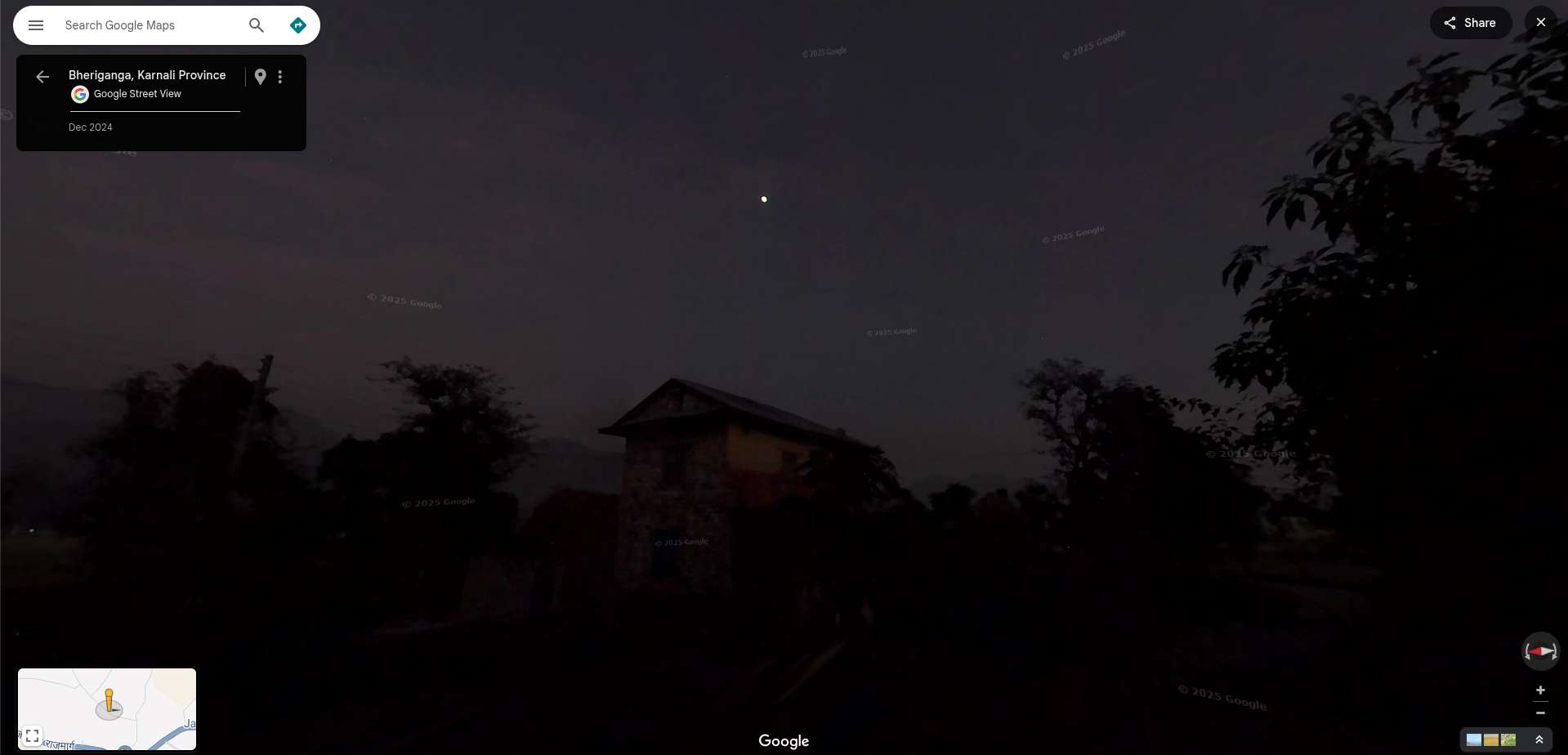 Nighttime images of Nepal arrive on Google Street View - STREETVIEWFUN