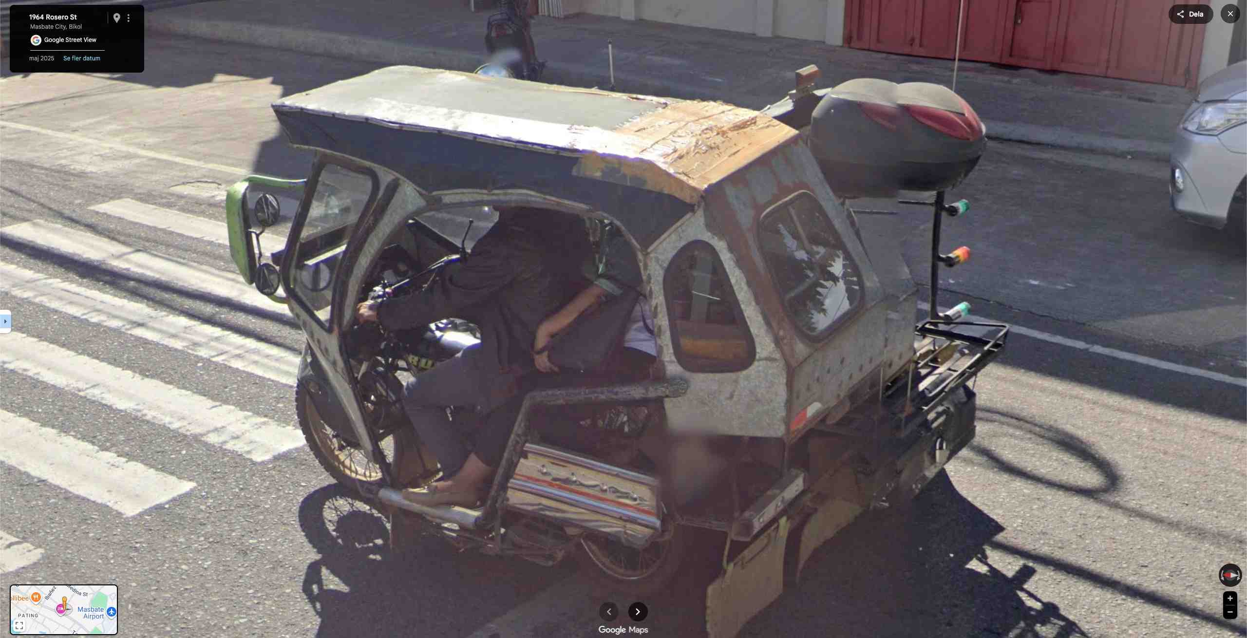 The Cyber tuk tuk - STREETVIEWFUN