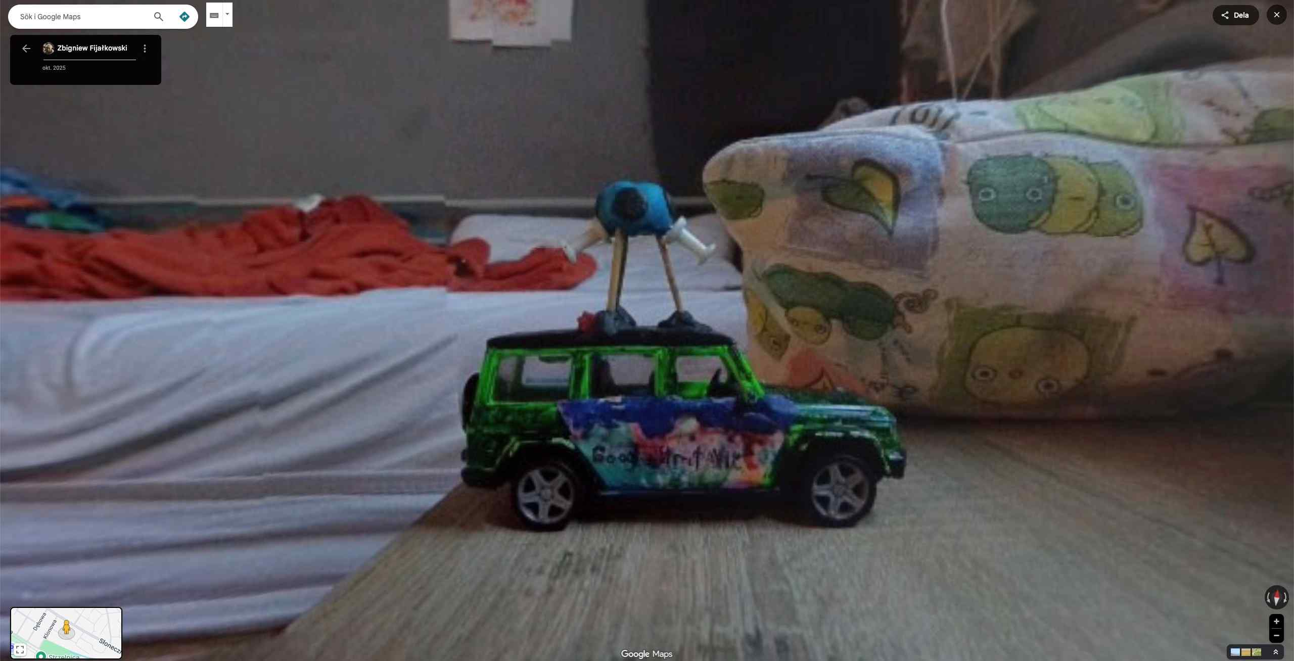 Mini google maps #2 - STREETVIEWFUN