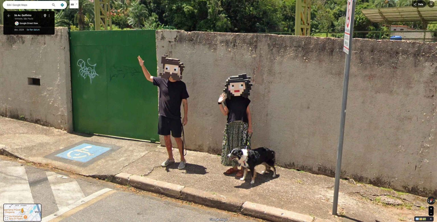 8-bit people - STREETVIEWFUN