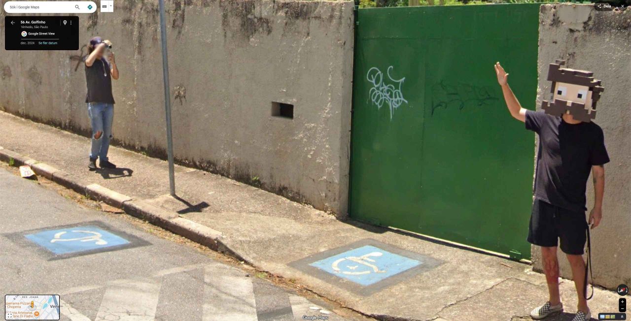 8-bit people - STREETVIEWFUN