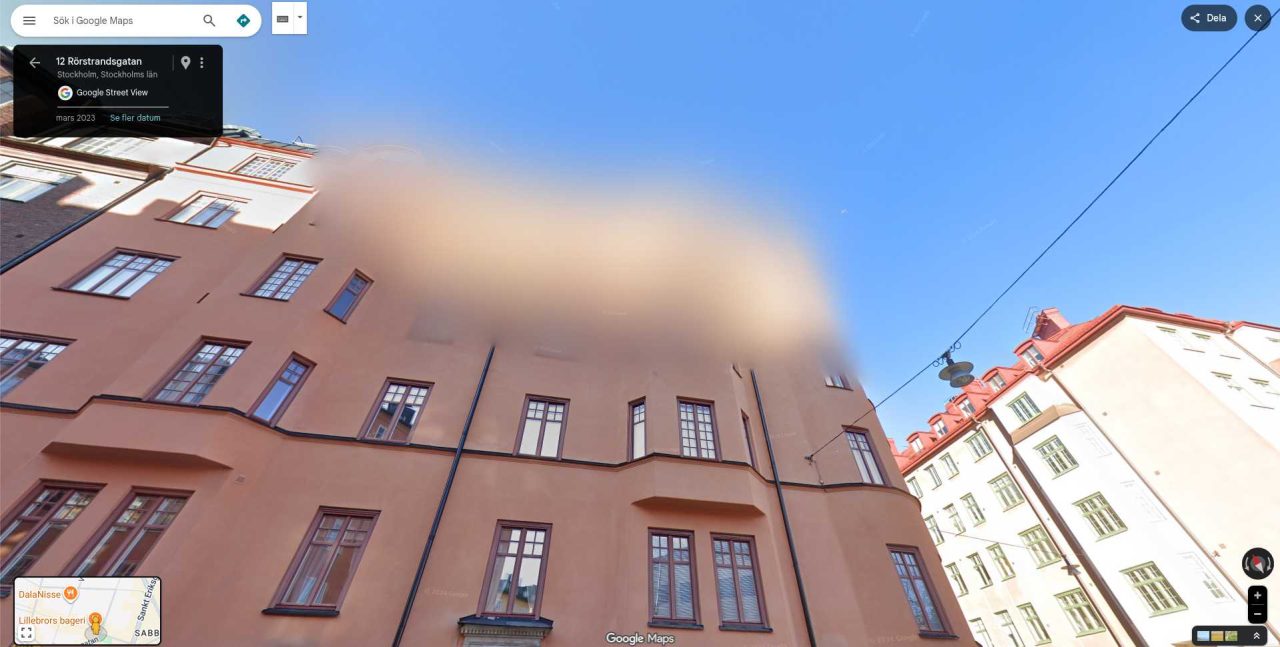 Zara Larsson tower home revealed after blur by Google Maps - STREETVIEWFUN