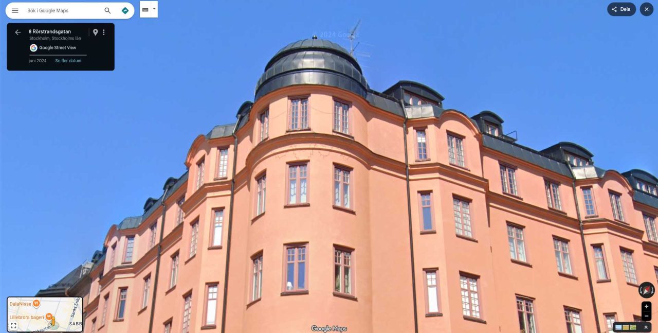 Zara Larsson tower home revealed after blur by Google Maps - STREETVIEWFUN